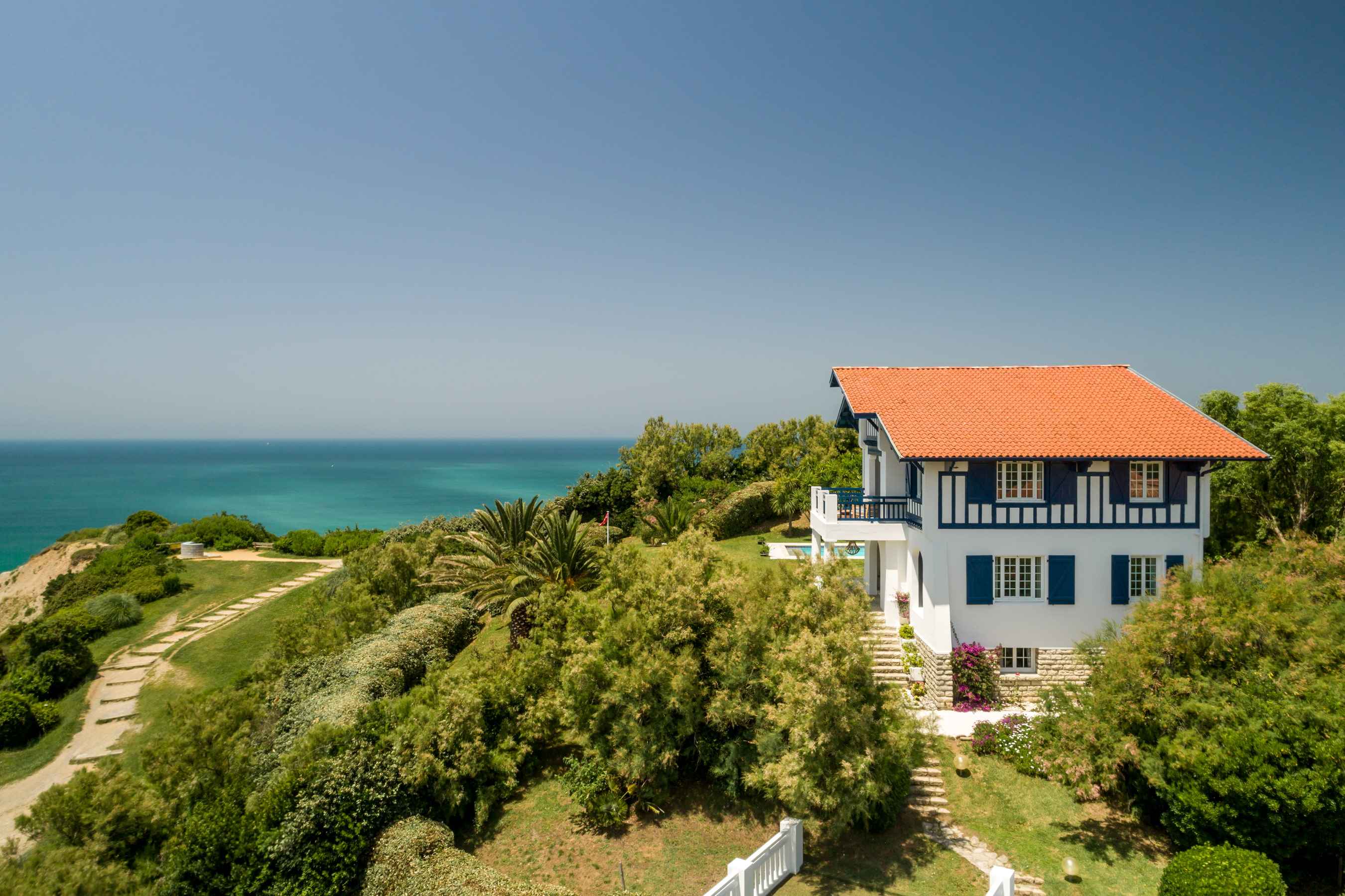 Maison vue mer Pays Basque : Maisons à vendre en bord de mer au Pays Basque